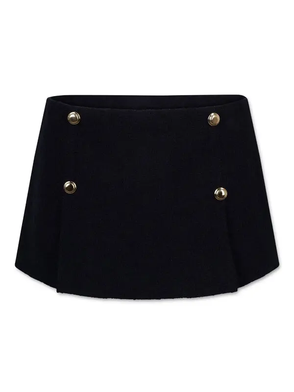 Miu Miu Tweed Miniskirt