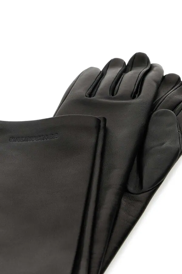 Balenciaga Leather Gloves