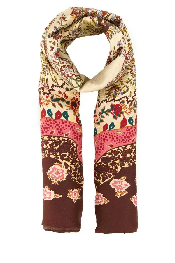 Valentino Garavani Printed Silk Foulard - Multicolor