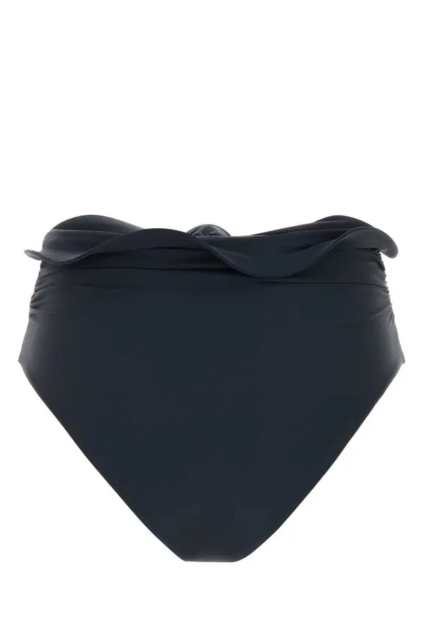 Magda Butrym Denim Stretch Nylon Bikini Bottom