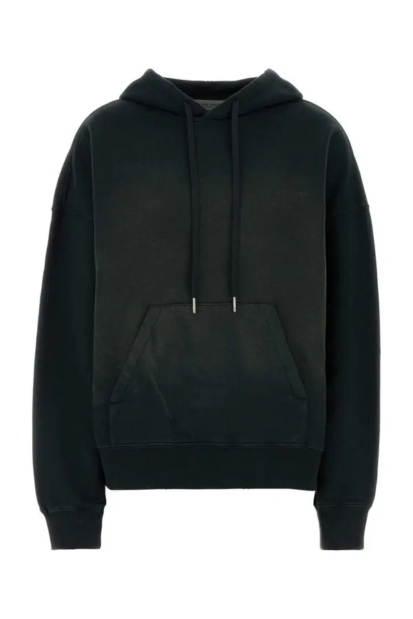 GOLDEN GOOSE Cotton Oversize Melissa Sweatshirt - Black