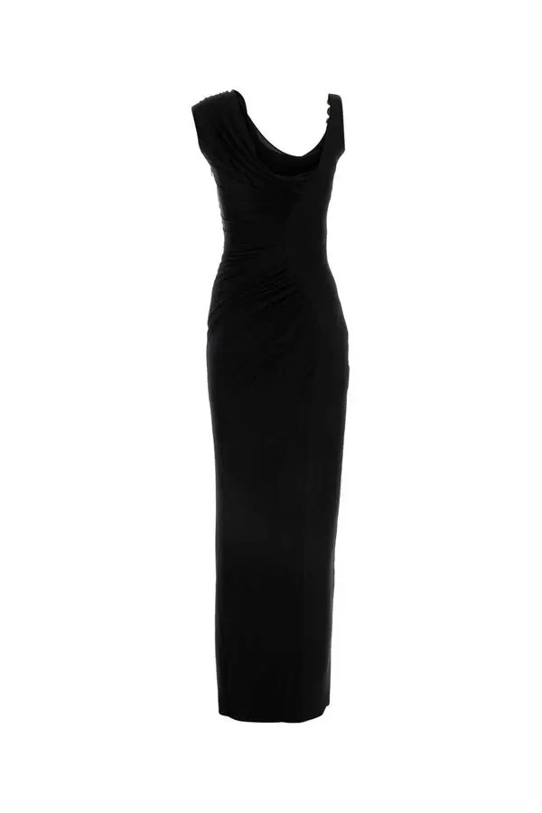 Versace Satin Long Dress