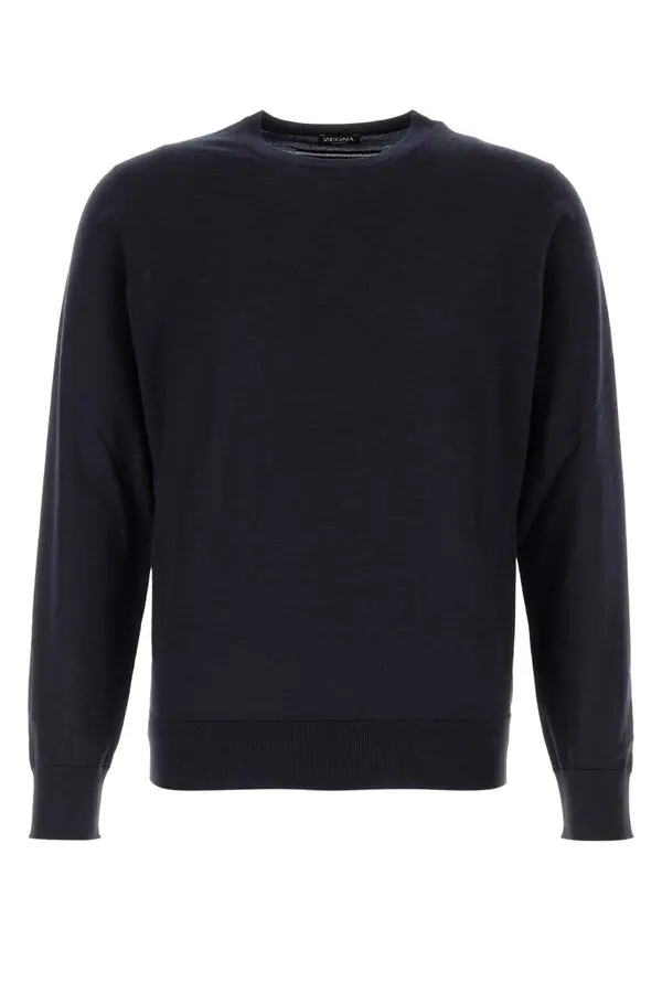 Zegna Midnight Cashmere Blend Sweater
