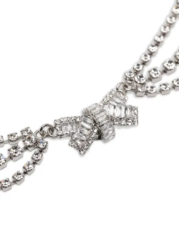Alessandra Rich Bow Necklace