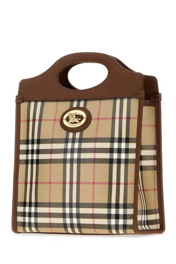 Burberry Coated Canvas Mini Bag - Multicolor