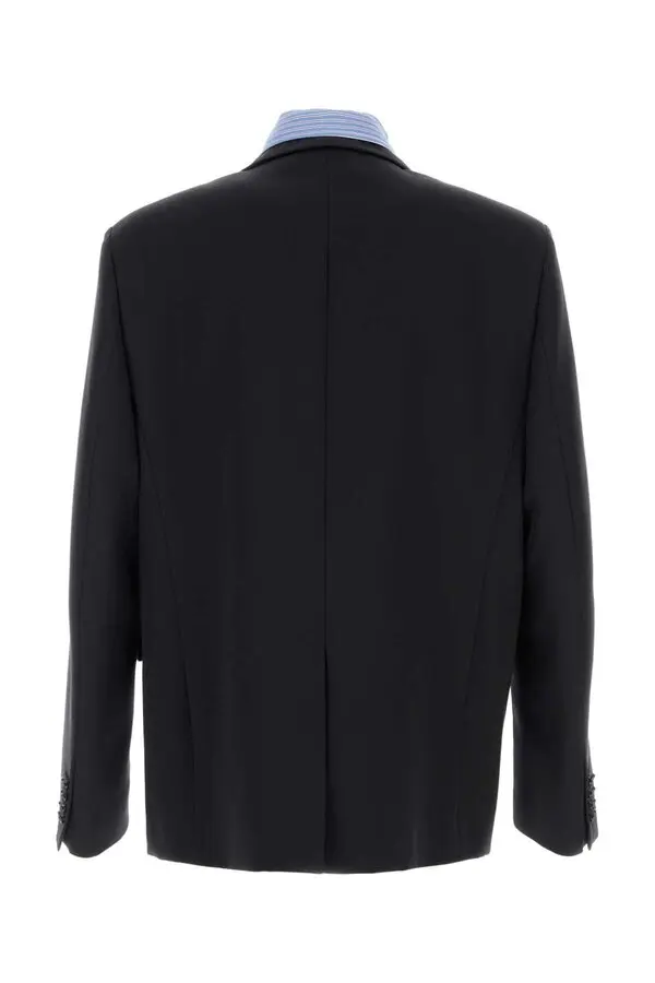 Balenciaga Wool Blazer - Black