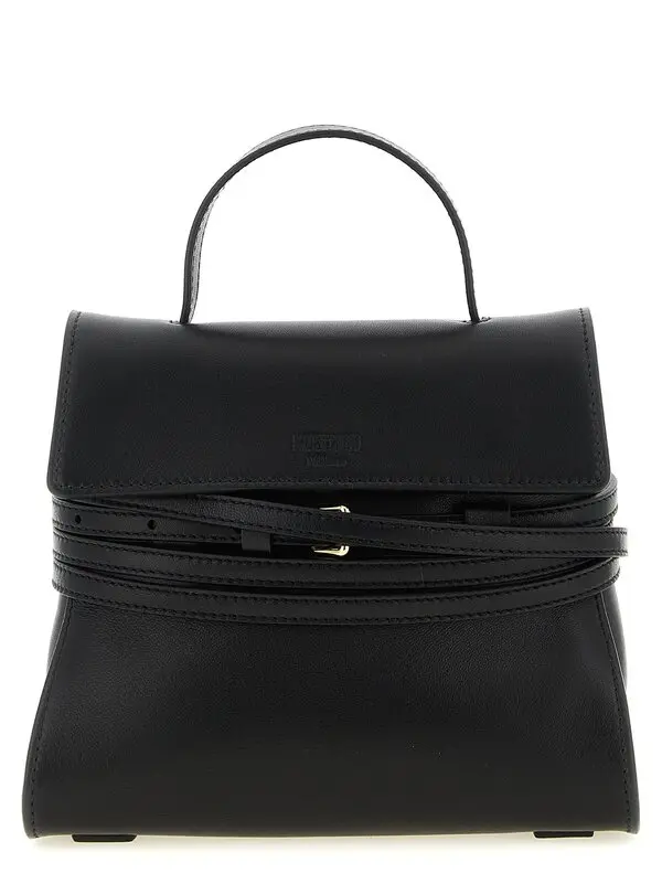 Moschino Tie Me' Handbag - Black