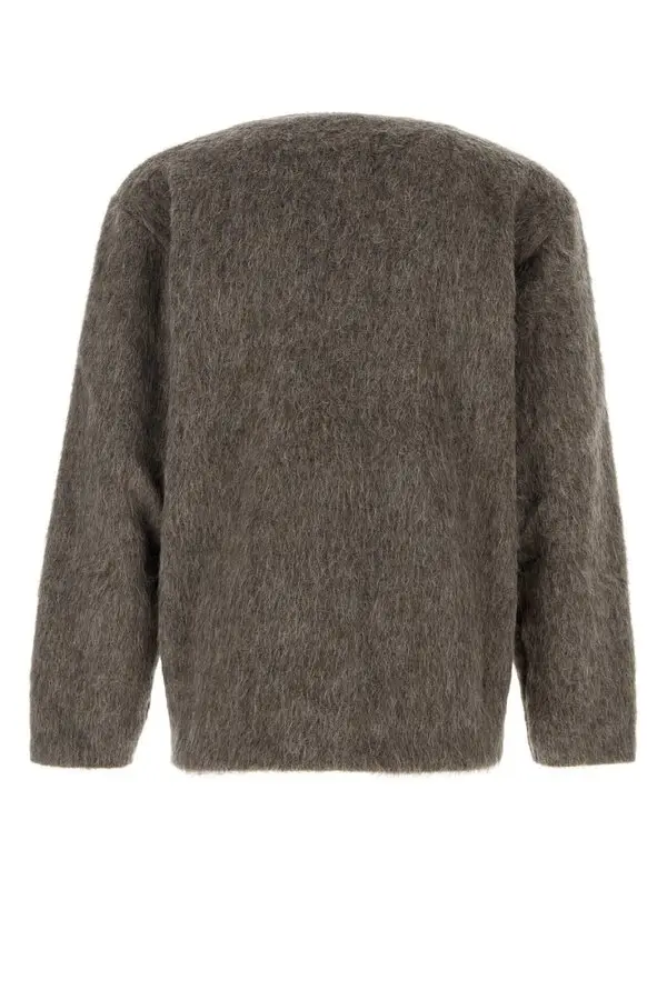 Our Legacy Mud Wool Blend Oversize Cardigan - Brown