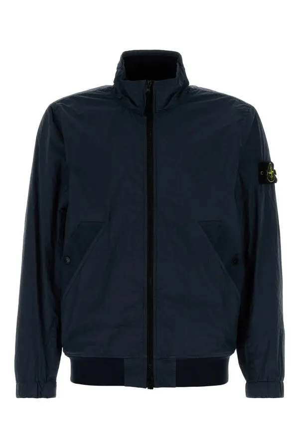 Stone Island Dark Nylon Bomber Jacket