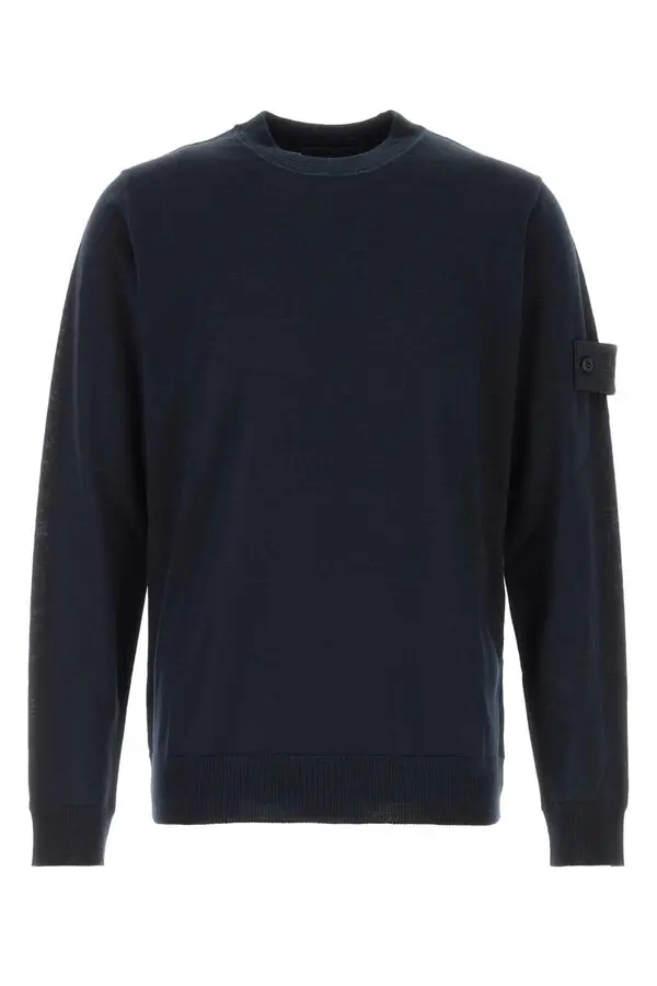 Stone Island Wool Pullover - Blue