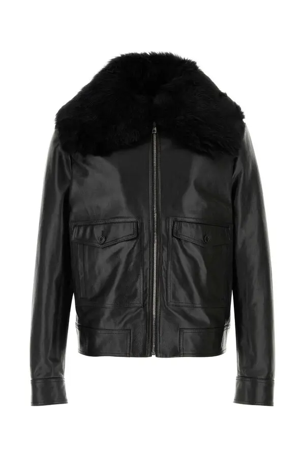 Dolce & Gabbana Leather Jacket