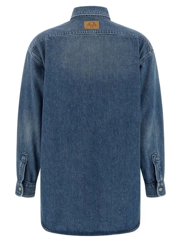 Moschino Heart Denim Shirt