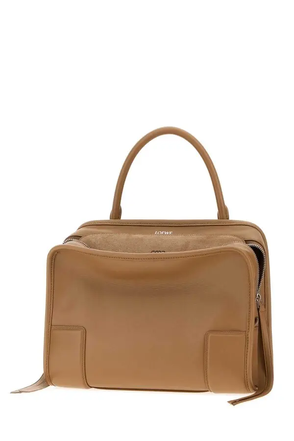 Loewe Camel Leather Medium Amazona 180 Handbag