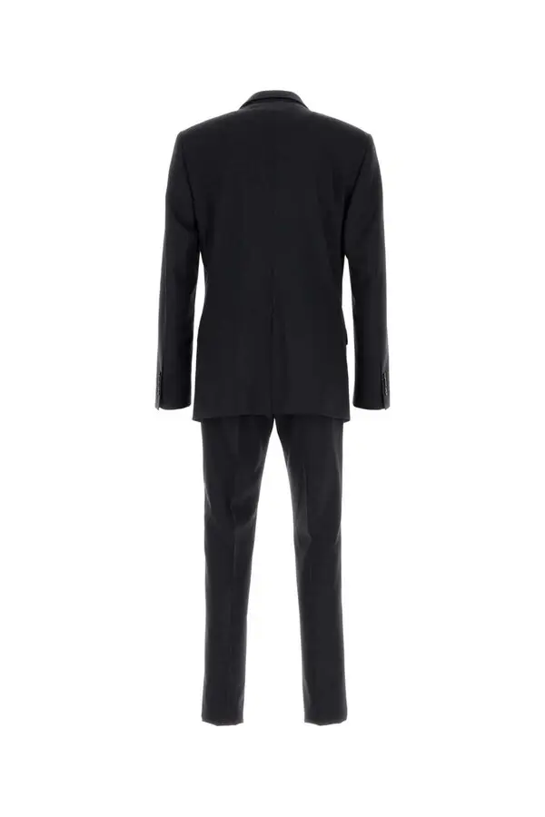 Dolce & Gabbana Midnight Stretch Wool Suit - Blue