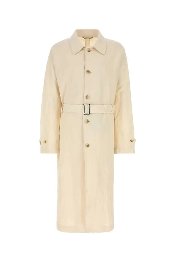Dolce & Gabbana Cotton Blend Trench Coat - Brown