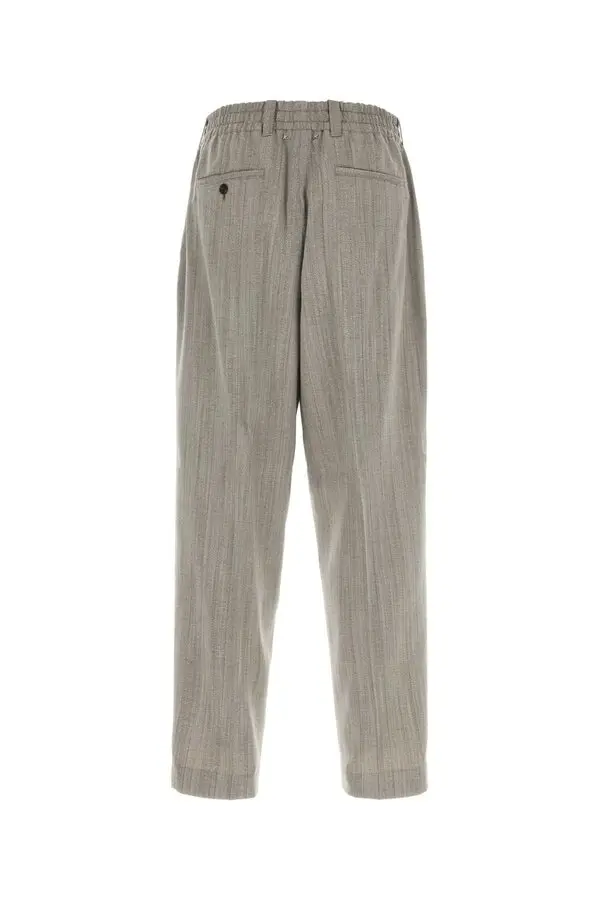 GOLDEN GOOSE Cappuccino Wool Blend Pant