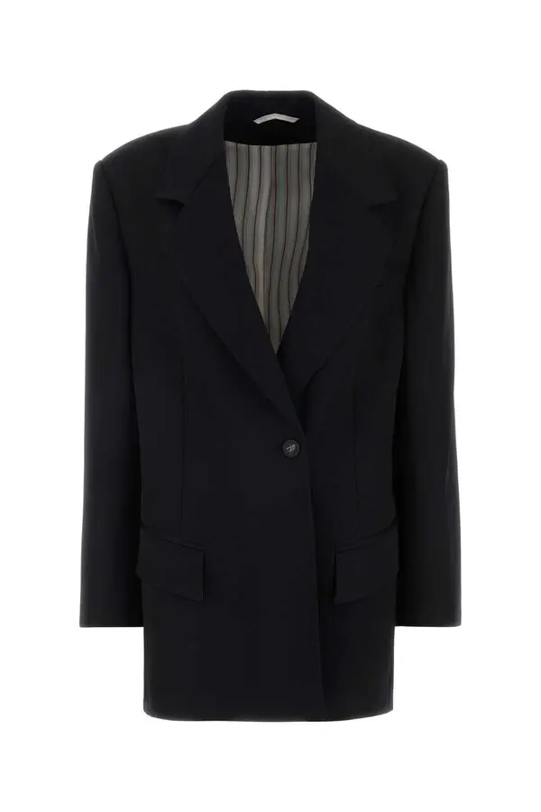 Attico Wool Blazer - Black