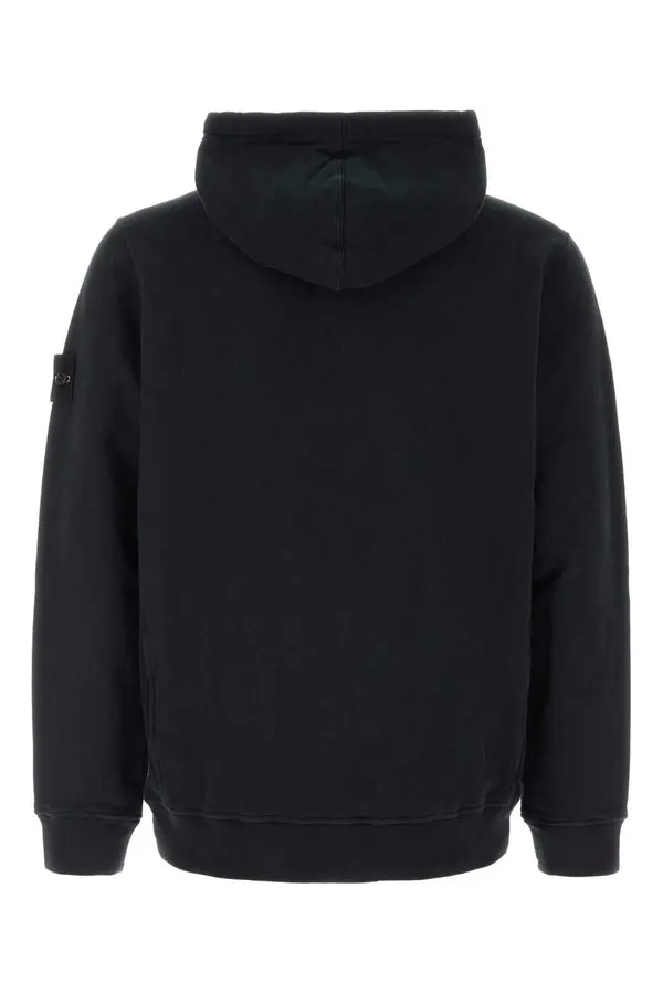 Stone Island Cotton Hooded Sweatshirt