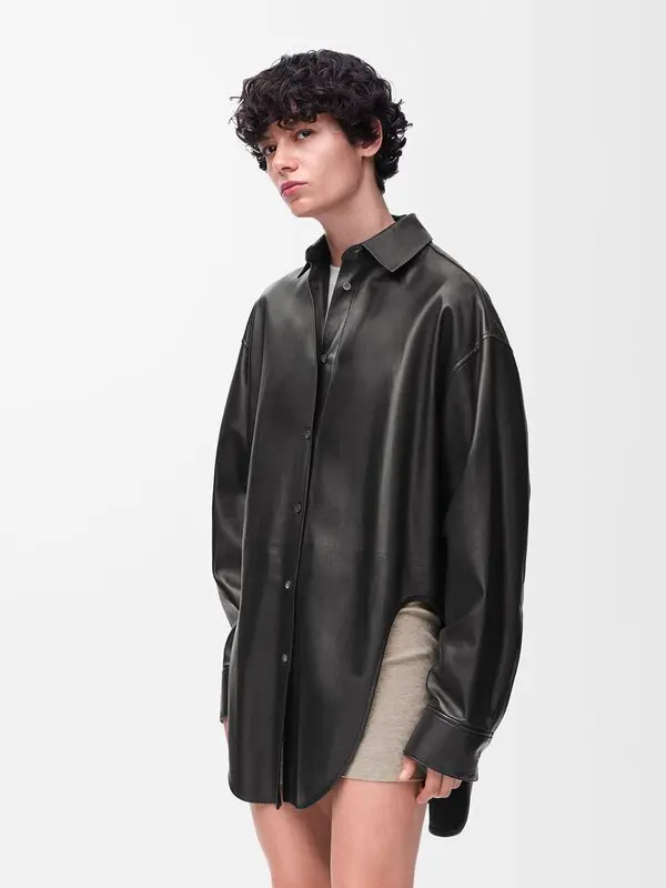Loewe Lamb Skin Button-up Shirt