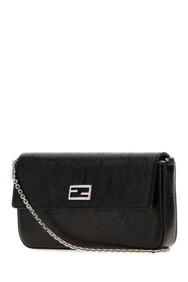 Fendi Leather Tube Wallet
