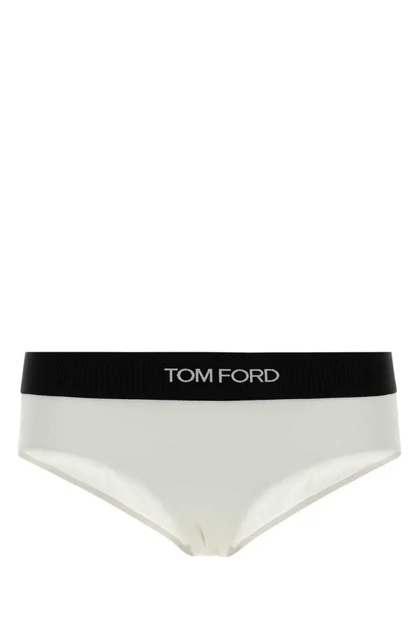 TOM FORD Stretch Modal Brief - White