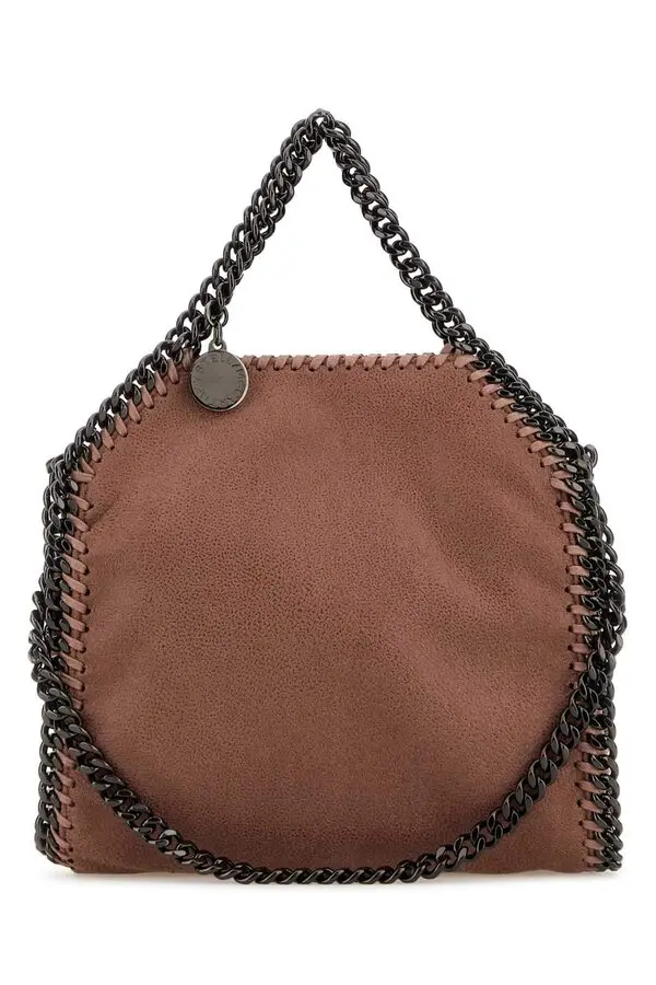 Stella McCartney Antiqued Shaggy Deer Mini Falabella Handbag - Pink