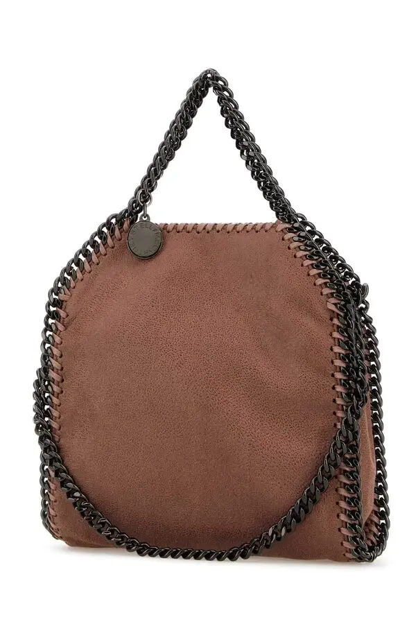 Stella McCartney Antiqued Shaggy Deer Mini Falabella Handbag - Pink