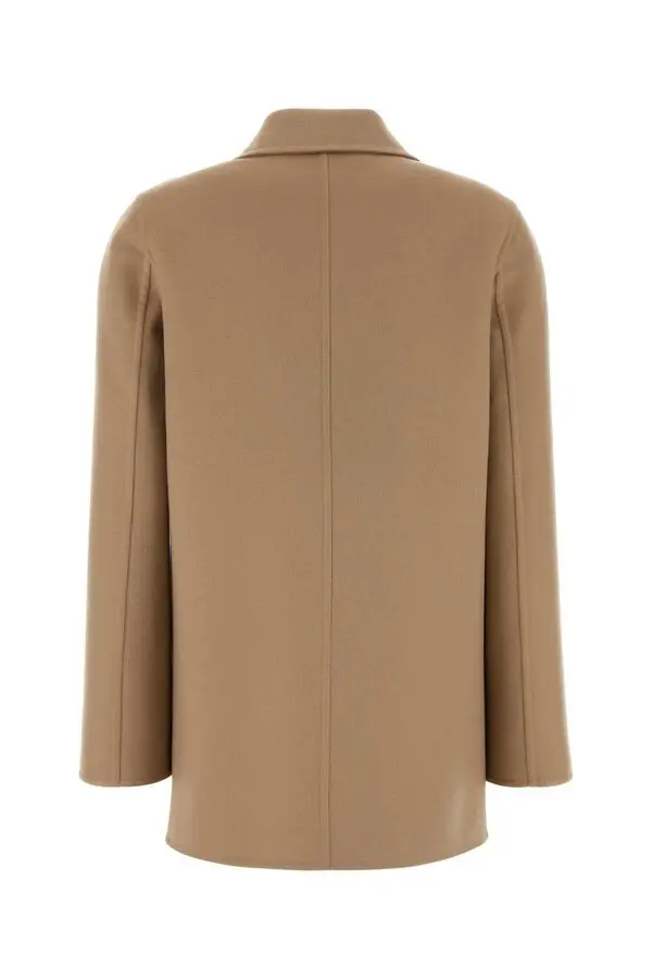 Valentino Garavani Virgin Wool And Cashmere Blazer - Brown