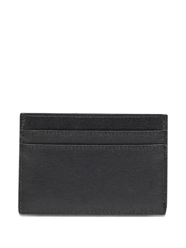 Fendi Ff Squared Leather Card Holder