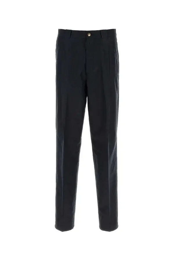 Brunello Cucinelli Cotton Blend Pant - Black