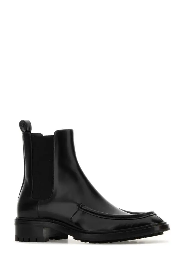 Saint Laurent Leather Chelsea Joe Ankle Boots