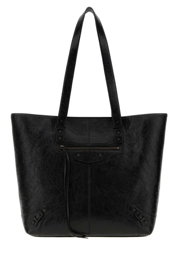 Balenciaga Leather Le City Shopping Bag