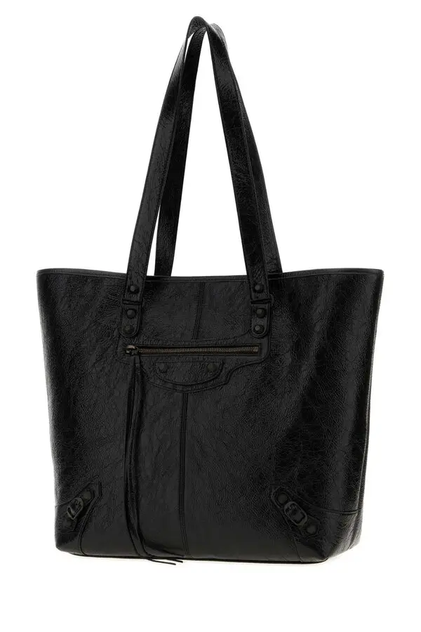 Balenciaga Leather Le City Shopping Bag
