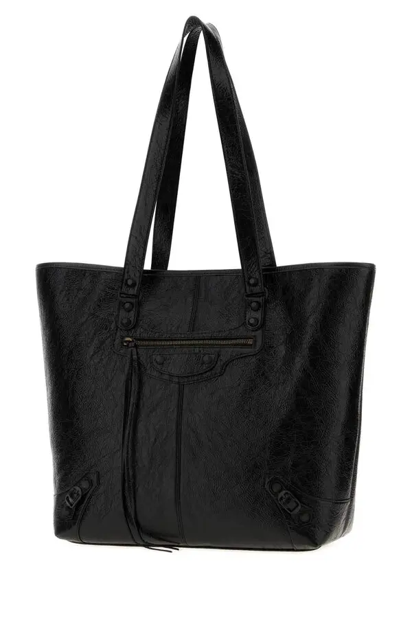 Balenciaga Leather Le City Shopping Bag