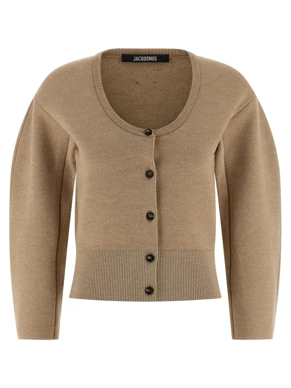 Jacquemus Le Gilet Doppio Cardigan - Cream