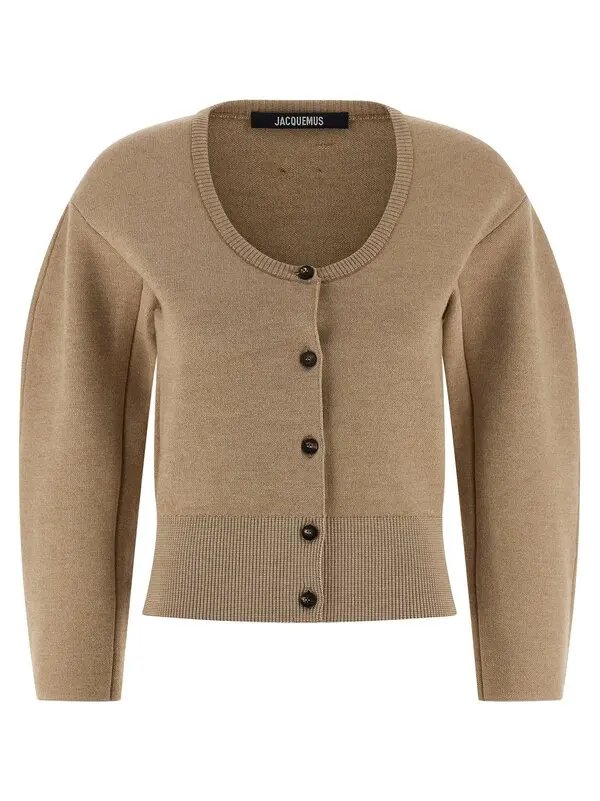 Jacquemus Le Gilet Doppio Cardigan - Cream