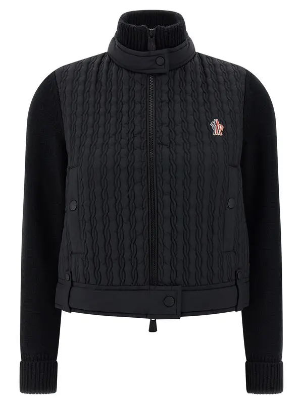 Moncler Tricot Cardigan - Black