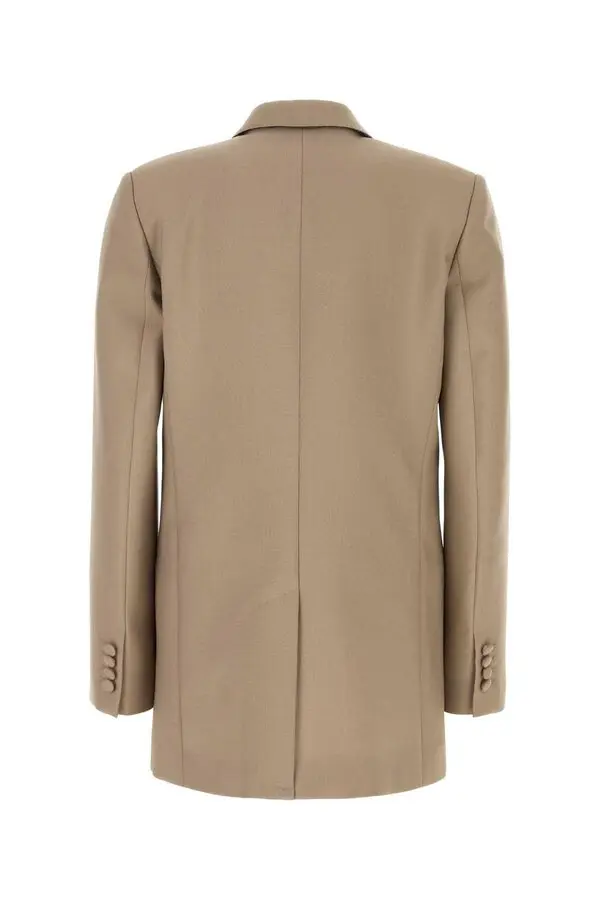 Valentino Garavani Mohair Blend Blazer - Brown