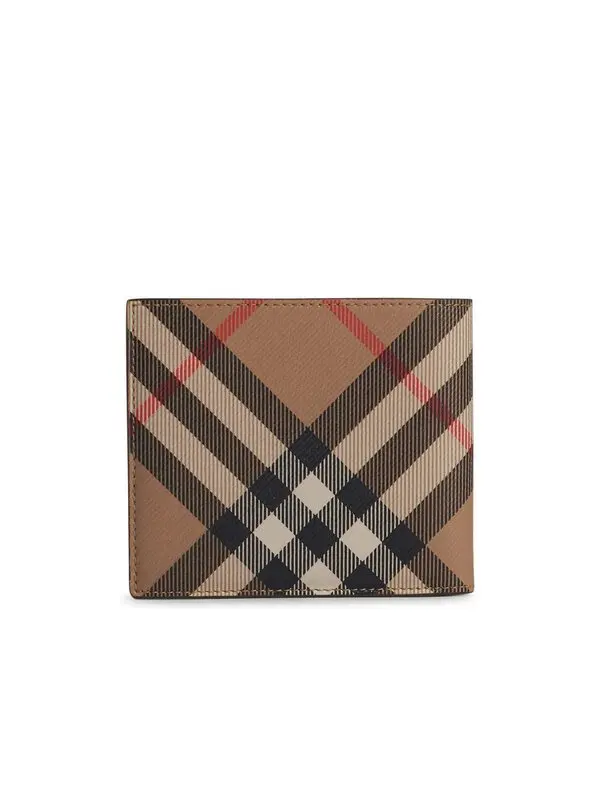 Burberry Beige Polyurethane Cardholder