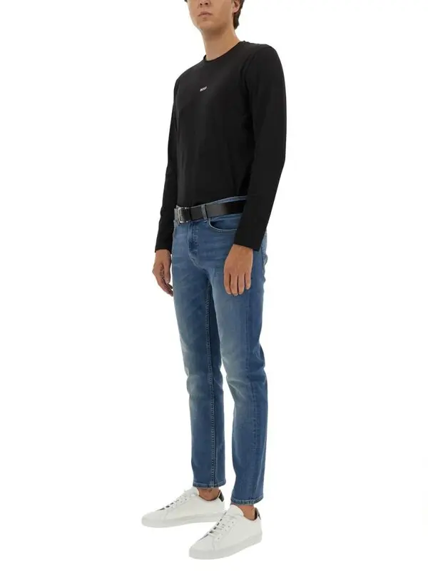 BOSS T-shirt T-chark - Black
