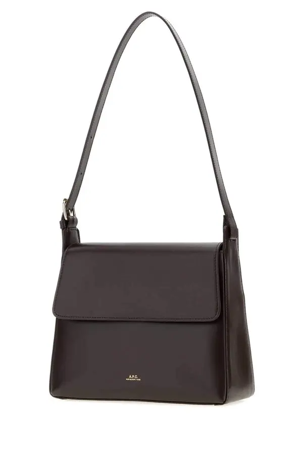 A.p.c. Virginie Shoulder Bag - Brown