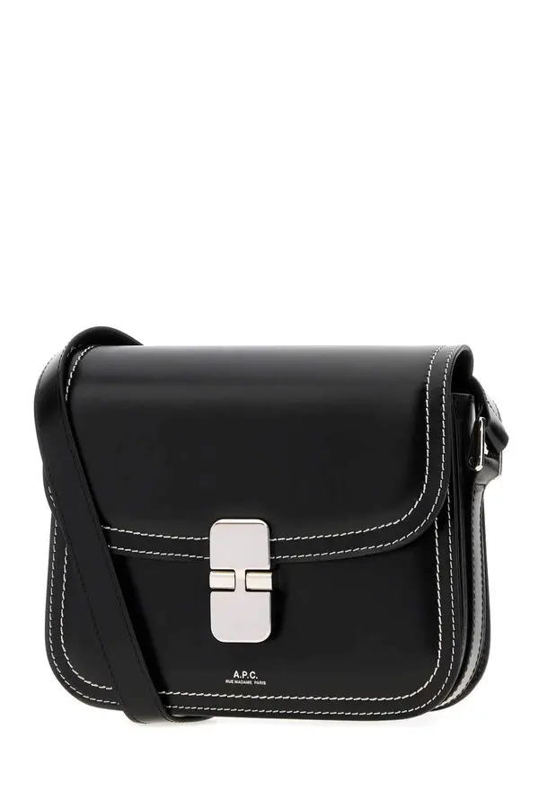 A.p.c. Shoulder Bag - Black