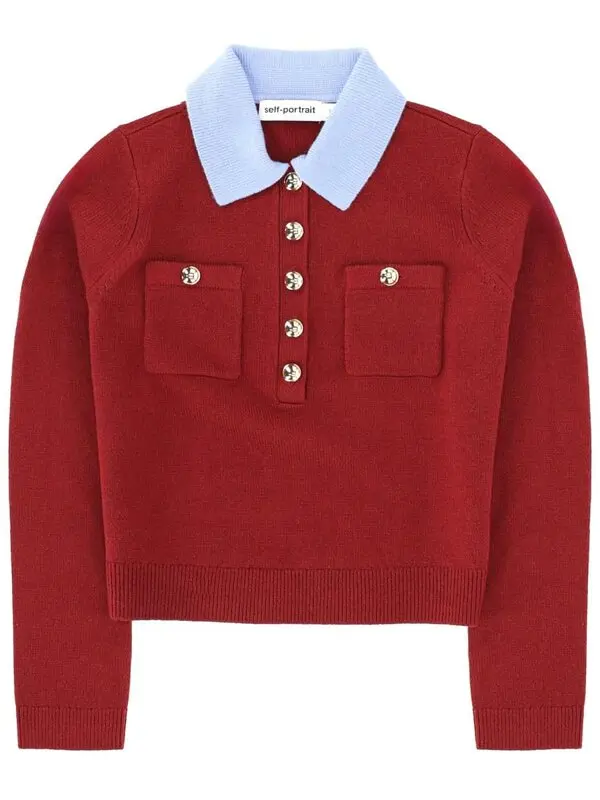 SELF-PORTRAIT Top Polo
