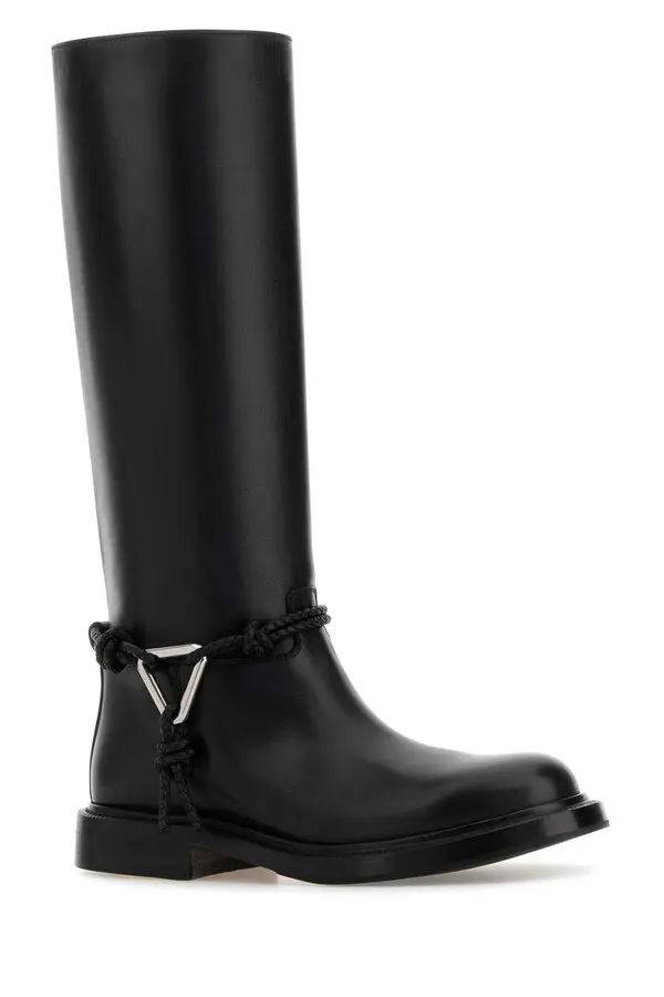 Bottega Veneta Leather James Boots