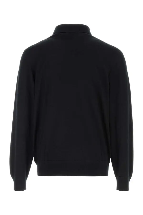 TOM FORD Wool Polo - Black