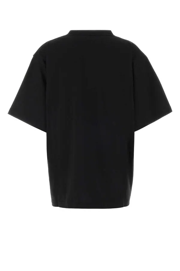 Balenciaga Cotton Oversize T-shirt - Black