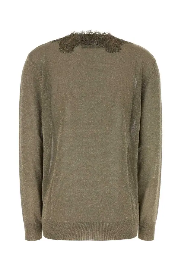 Valentino Garavani Viscose Blend Sweater - Green