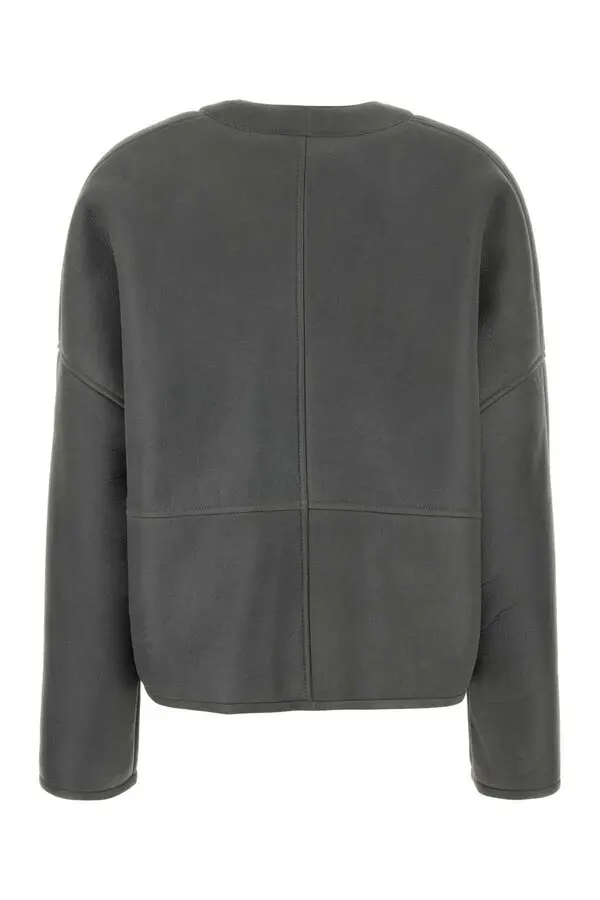 Loewe Dark Grey Shearling Jacket