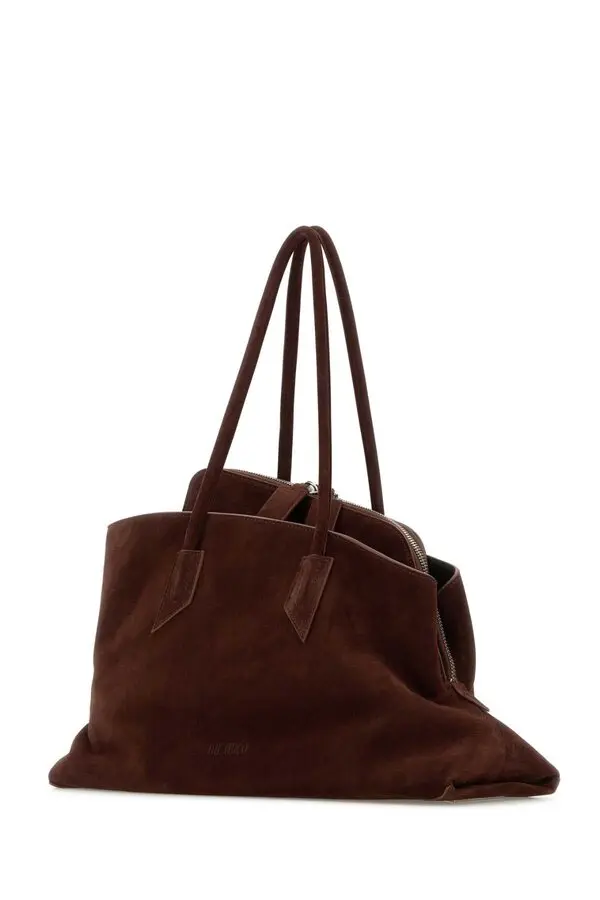 Attico Suede La Passeggiata Shopping Bag - Brown