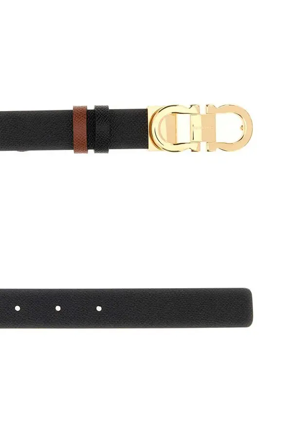FERRAGAMO Leather Reversible Belt